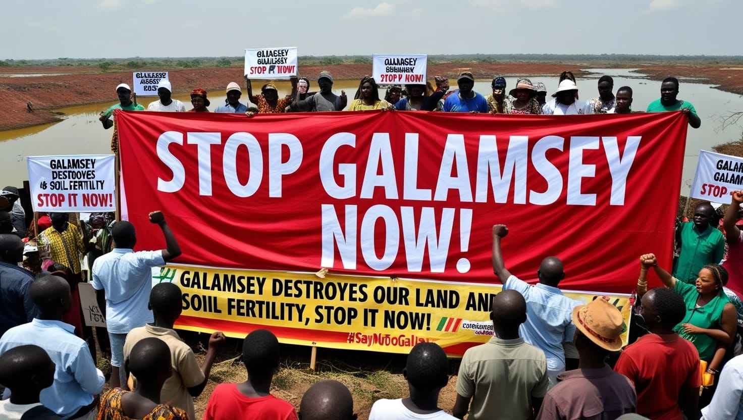 Ghana's Fight Against Galamsey: Labour Unions' Nationwide Strike